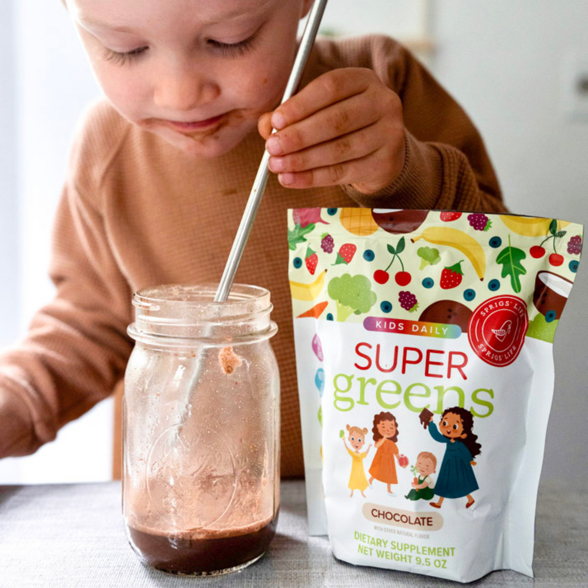 Kids Daily Super Greens – Sprigs Life Inc