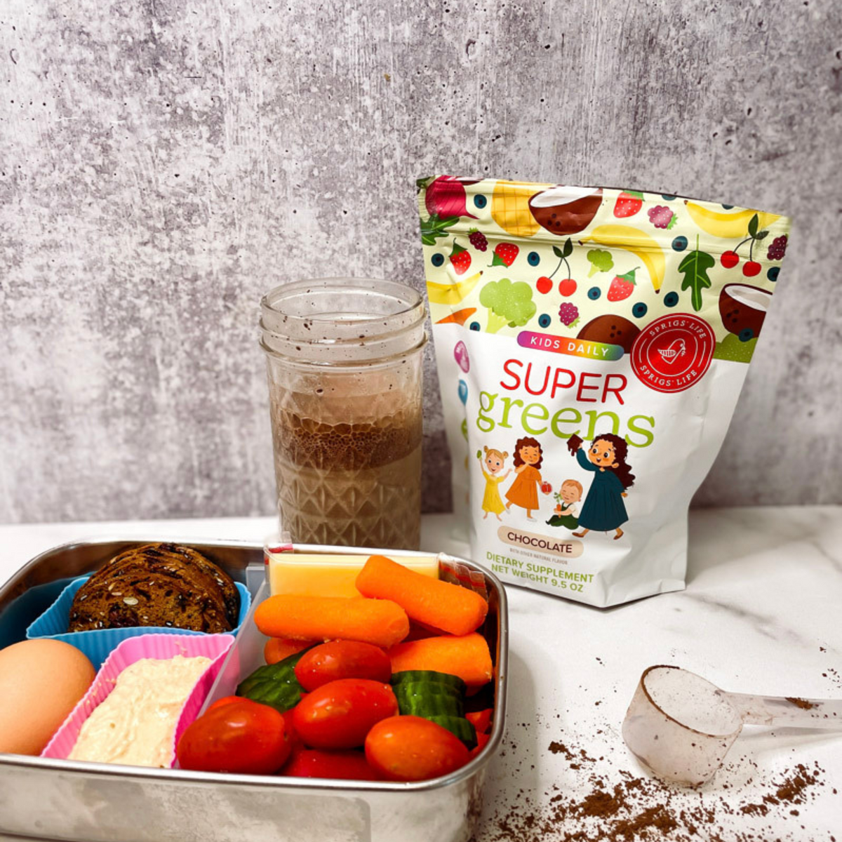 Kids Daily Super Greens – Sprigs Life Inc